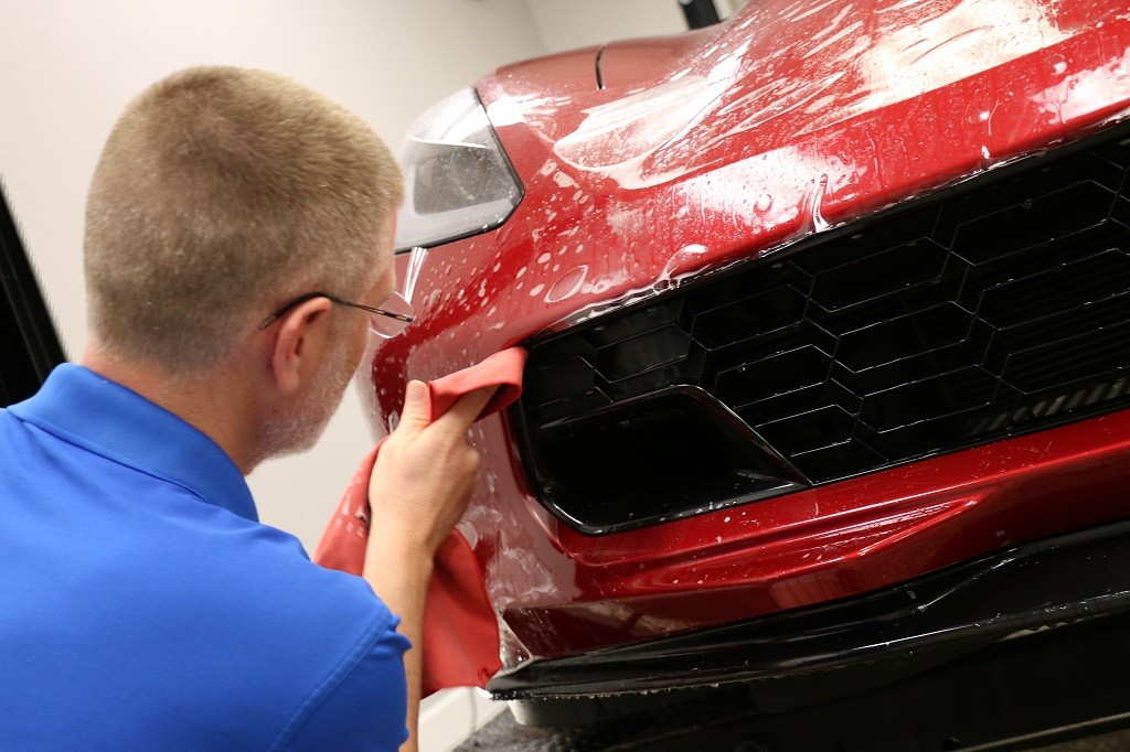 1600 HP Corvette Full Car Paint Protection Film